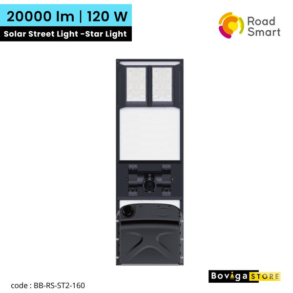 20000 lm ~ โคมไฟถนนโซล่าเซลล์ รุ่น Star Light | ความสูงติดตั้งแนะนำ 10 - BovigaStore