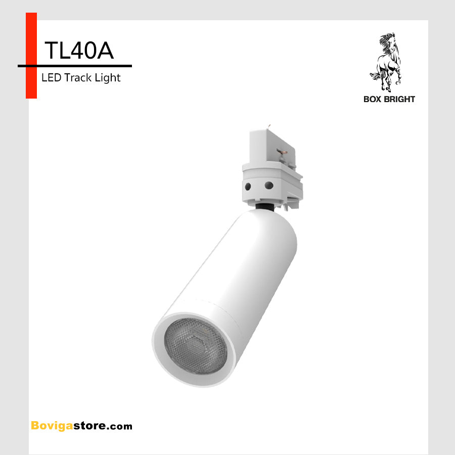โคมไฟติดราง แทรคไลท์ รุ่น TL40 | BOX BRIGHT ~ LED Track Light - BovigaStore
